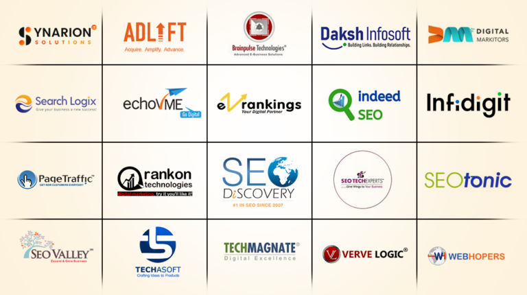 List of Top 20 SEO Companies in India [2025]