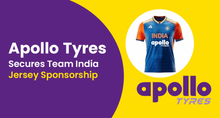 Apollo Tyres Secures Team India Jersey Sponsorship in ₹579 Crore Deal