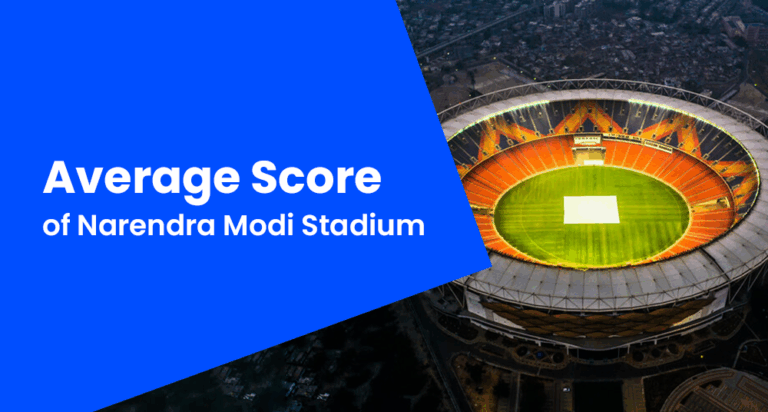 Narendra Modi Stadium Average Score Across All Formats