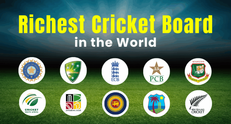 Top 10 Richest Cricket Board in the World: BCCI Net Worth