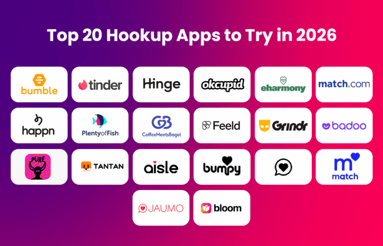20 Best Hookup Apps of 2026 for Casual Connections & Dates