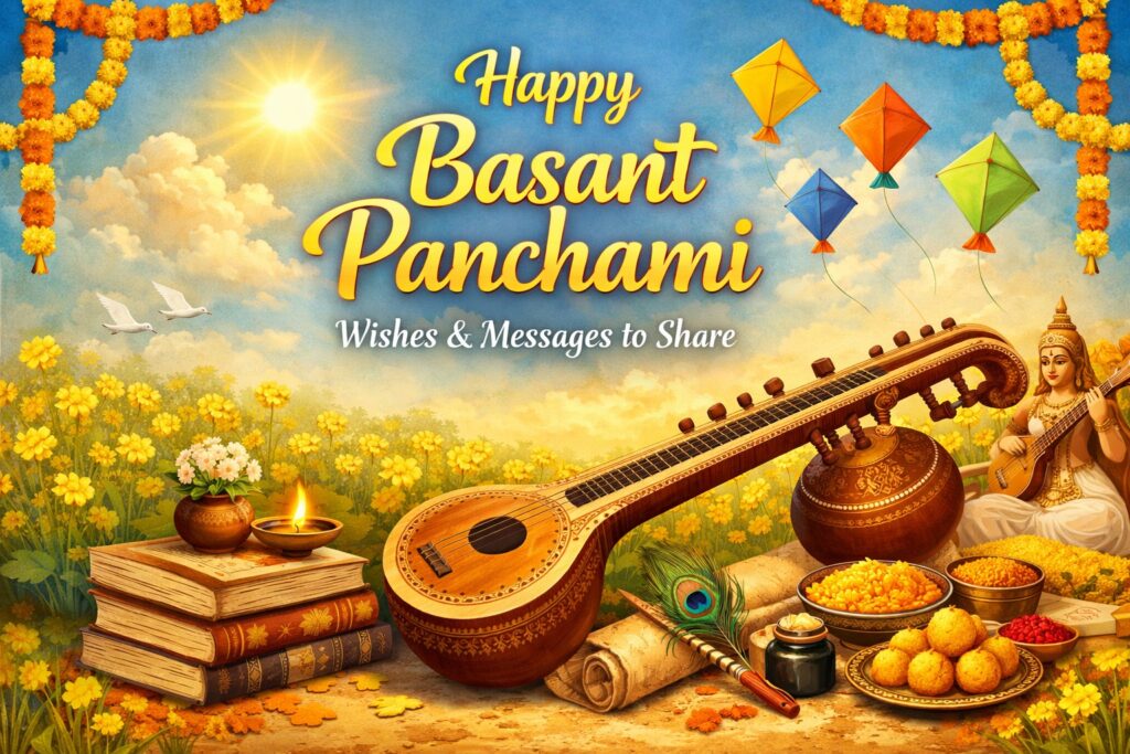 100+ Happy Basant Panchami Wishes, Messages, & Greetings