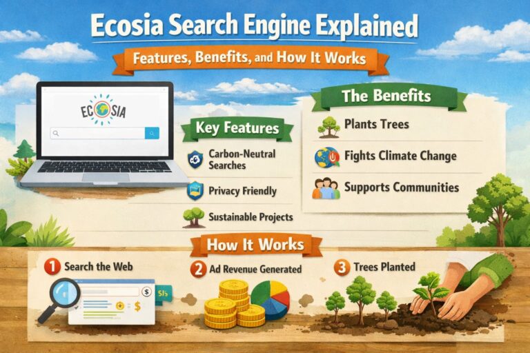 Ecosia Search Engine Explained: What It Is & How It Works