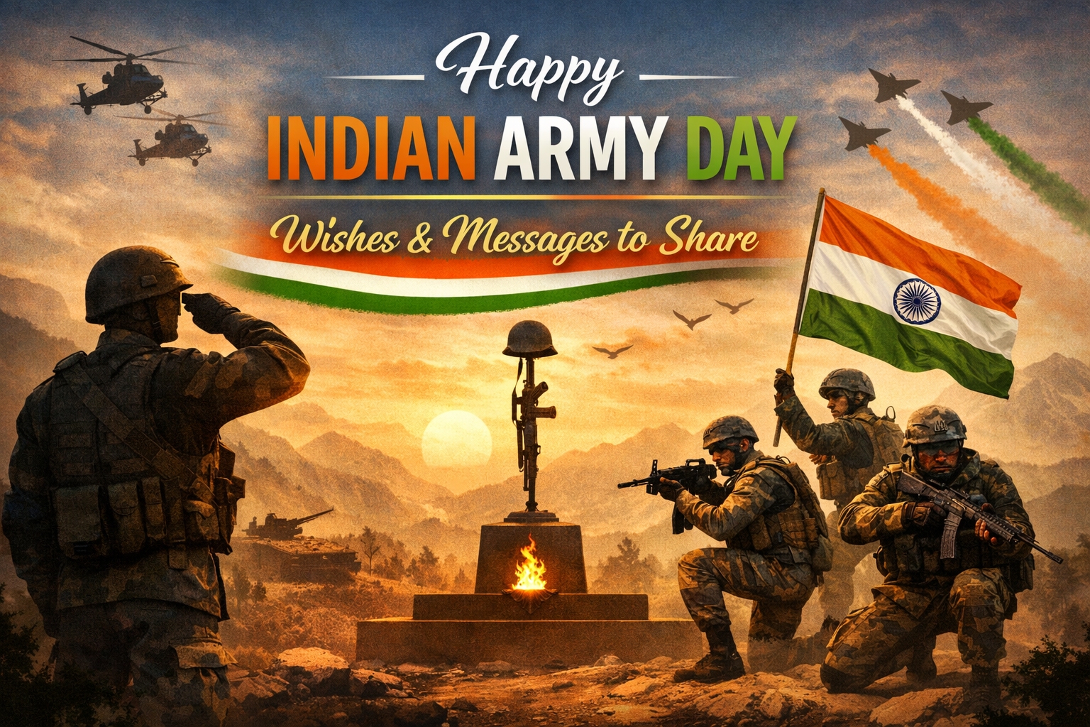 100+ Happy Indian Army Day Wishes, Quotes, and Messages