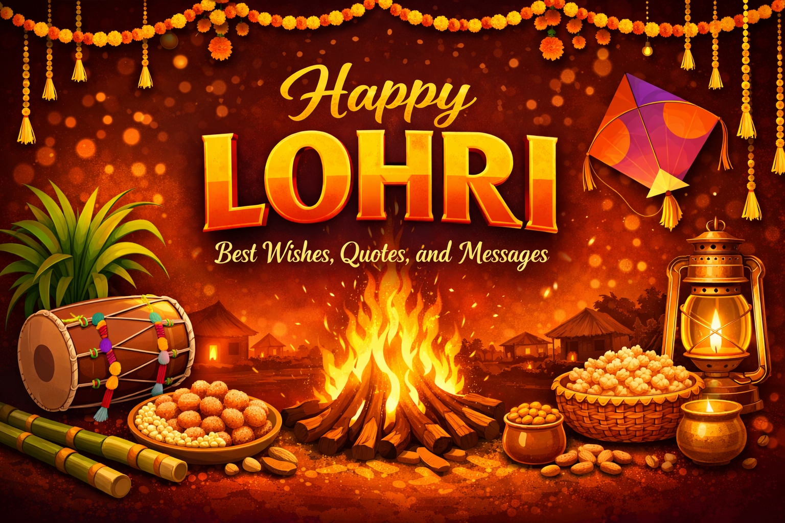 100+ Best Happy Lohri Wishes, Quotes, and Messages to Share