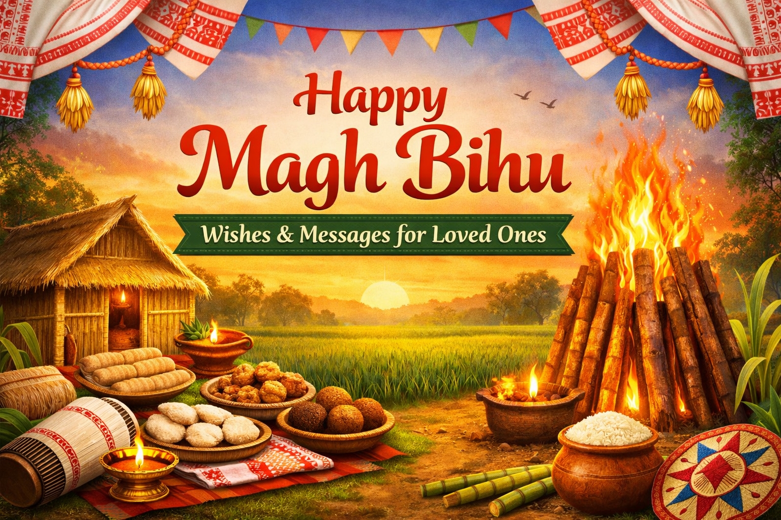50+ Happy Magh Bihu Wishes, Quotes, Messages for Loved Ones