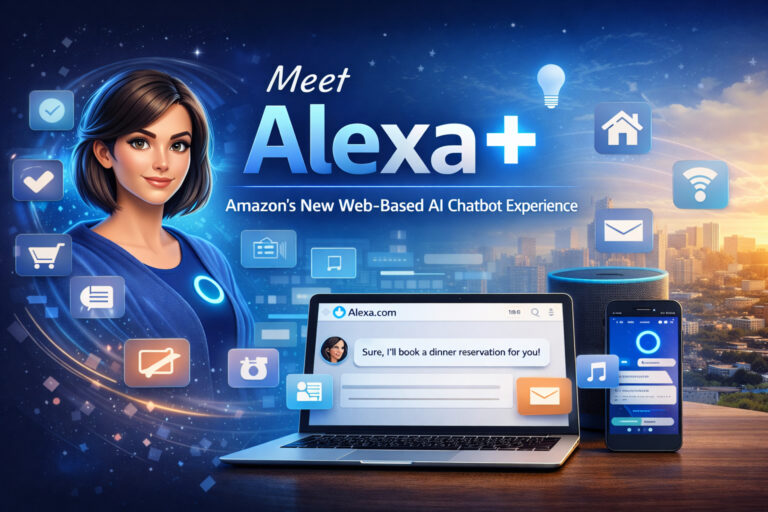Amazon Launches Alexa+ on Web to Compete with AI Chatbots