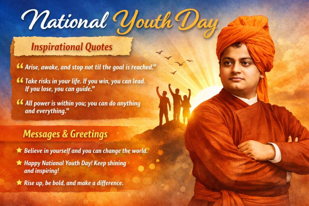 100+ National Youth Day Wishes, Quotes, And Messages To Share