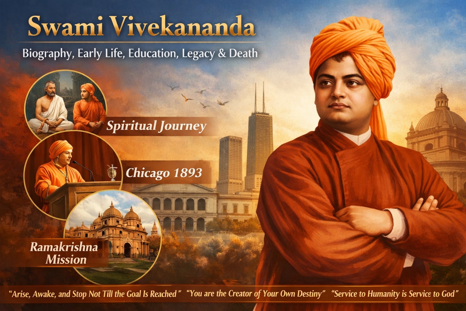 Swami Vivekananda Biography: Life, Education, Legacy & Death