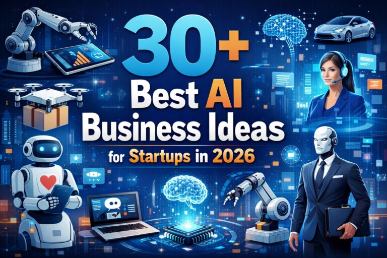 30+ Profitable AI Business Ideas: AI Startup Ideas Guide