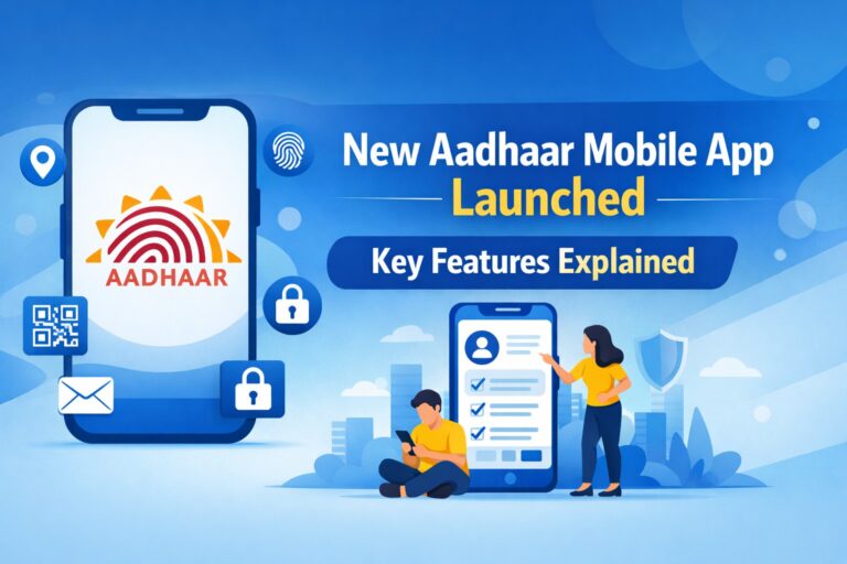 New Aadhaar App Launched by UIDAI: Key Features & Steps