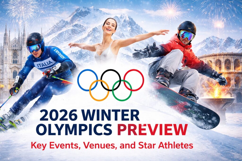 2026 Winter Olympics Preview: Key Events, Venues, and Star Athletes