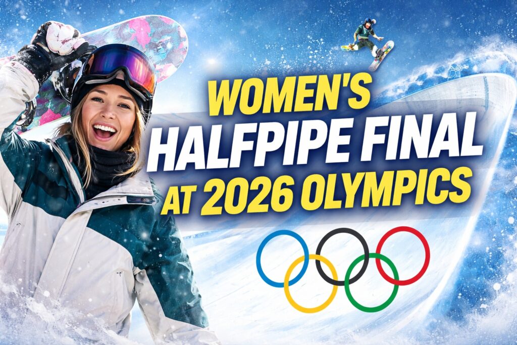 Chloe Kim Leads 2026 Winter Olympics Women’s Snowboarding Halfpipe final