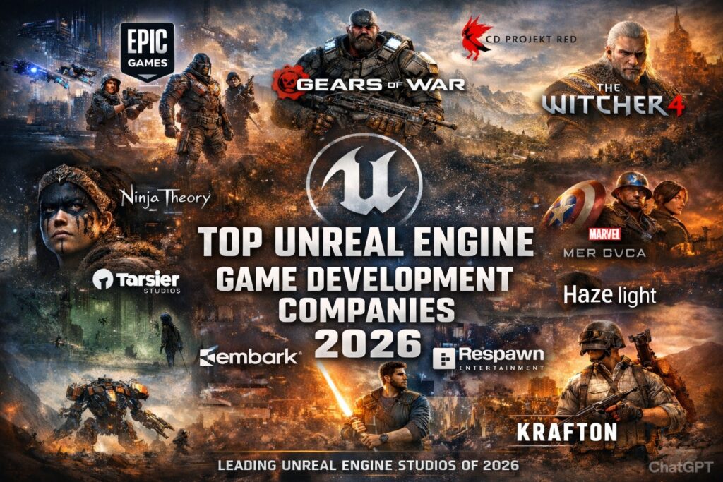 Best Unreal Engine Game Development Companies in 2026